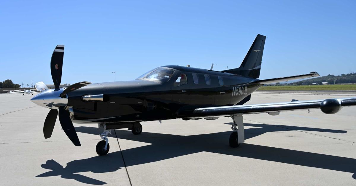 TBM 700 Re-engining Program Advances at Blackhawk Aerospace | Aviation International News